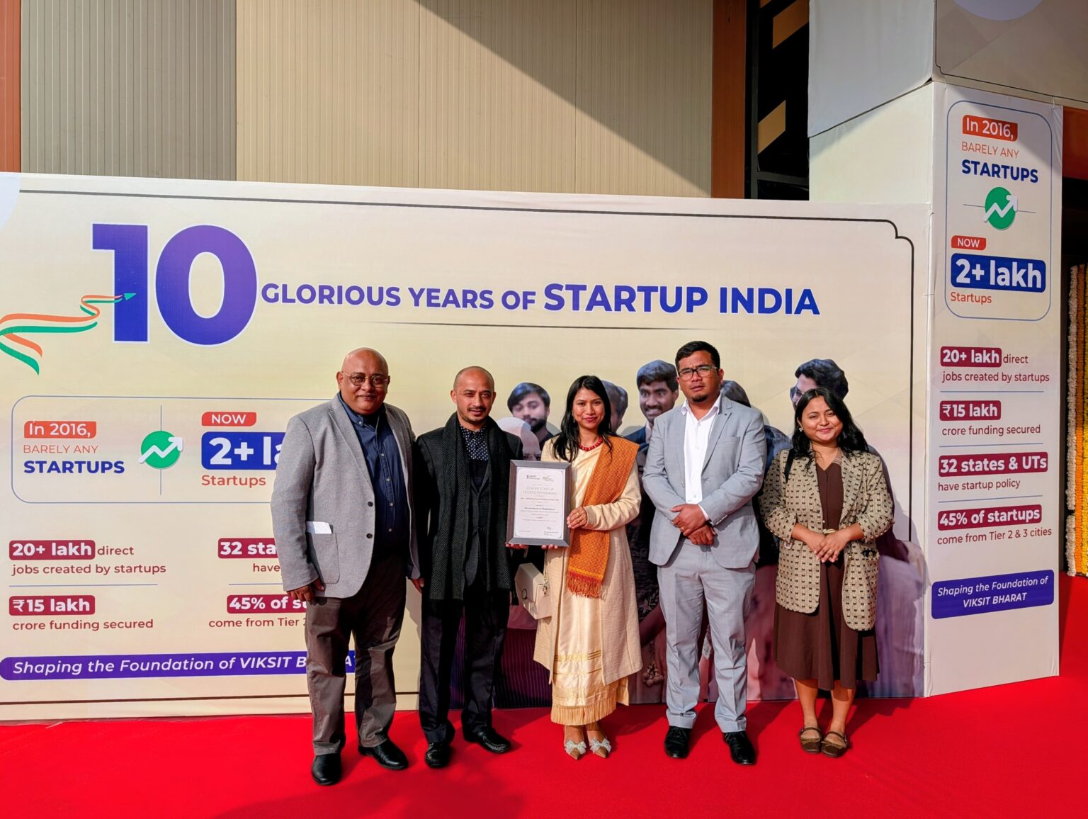 Prime Meghalaya Receives Recognition At National Startup Day 2026 ...